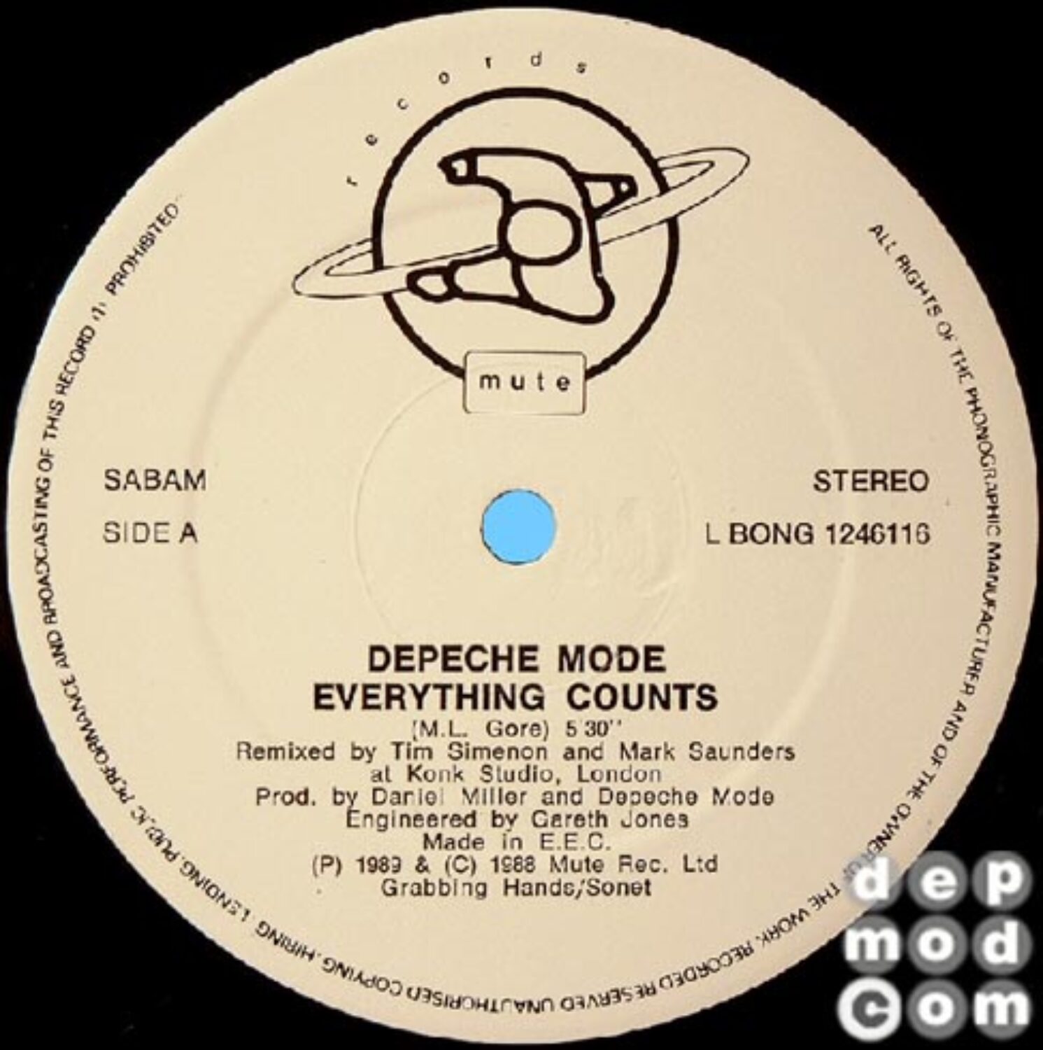 Everything Counts Live — Depeche Mode Discography