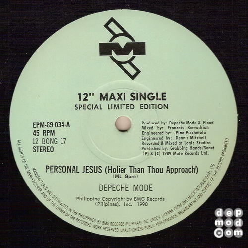Personal Jesus — Depeche Mode Discography